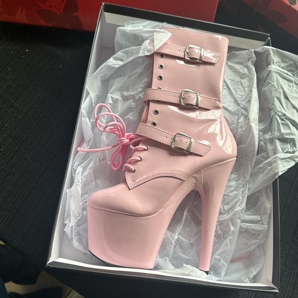 Pleaser | Shoes | New Adore43 Baby Pink | Poshmark